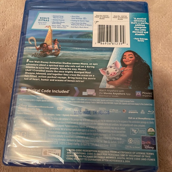 Media | Moana Dvd | Poshmark